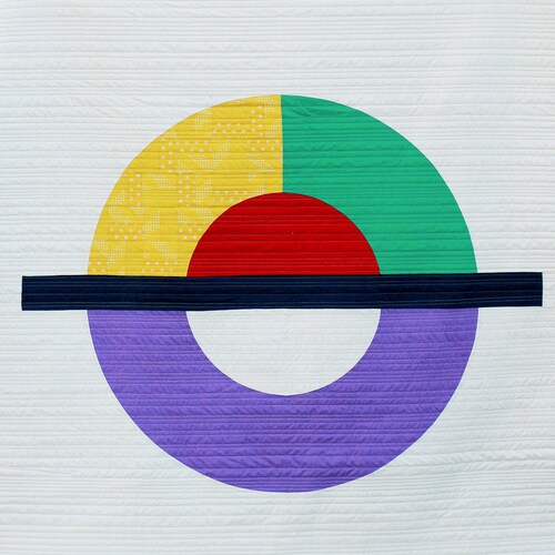 Ombre Sun Ray Modern Quilt Pattern - Etsy