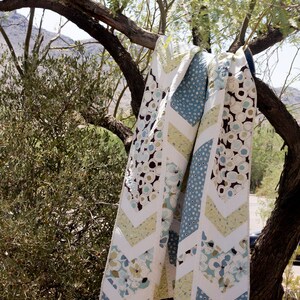 Crackle Modern Chevron Quilt Pattern PDF Download - Etsy Singapore