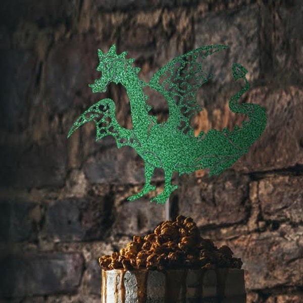 Dragon Cake Topper - Etsy