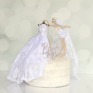 Bridal Shower Cake Topper, Unique Bride to Be Gift or Decorations ...