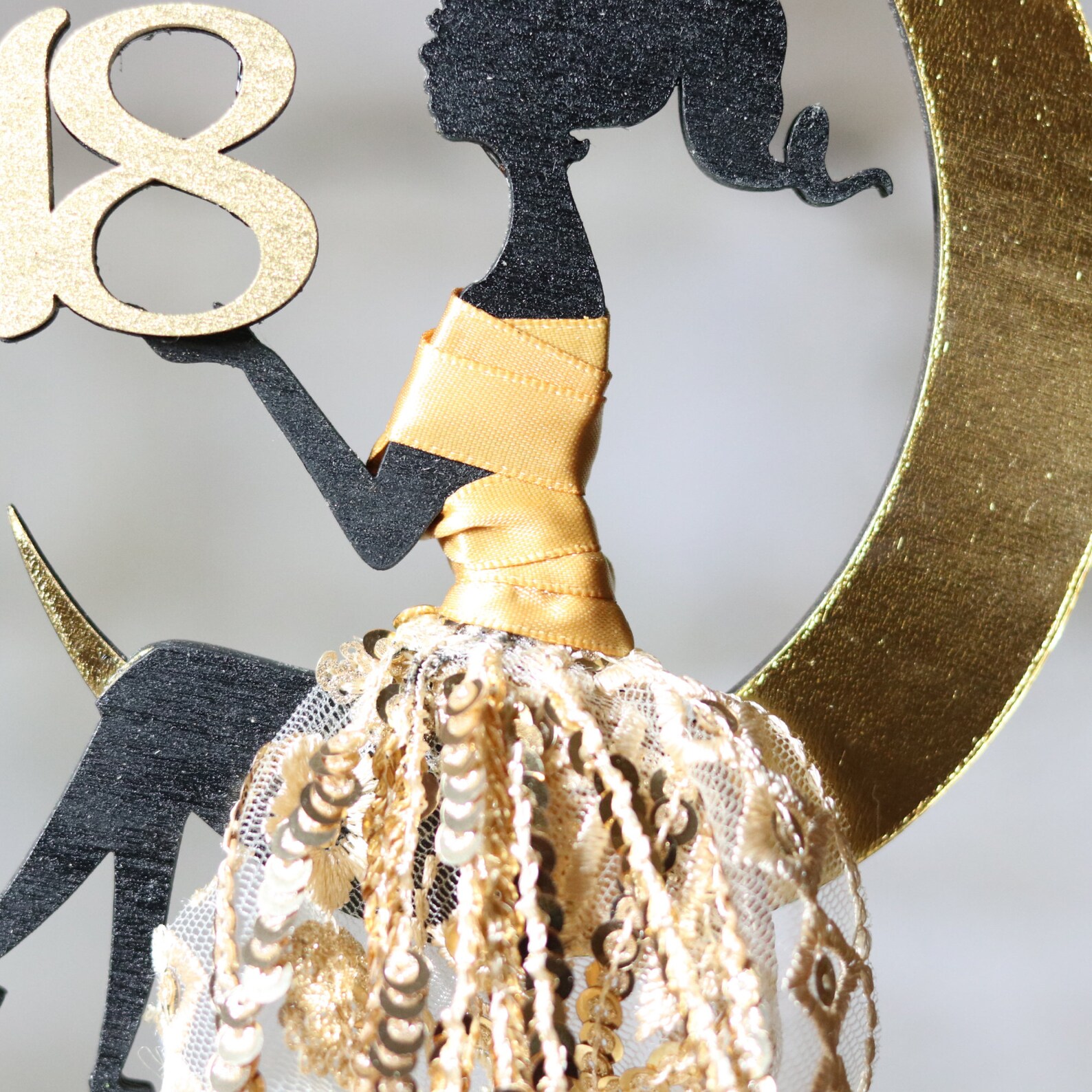 Moon Cake Topper 18th Birthday Party Personalized Cake | Etsy