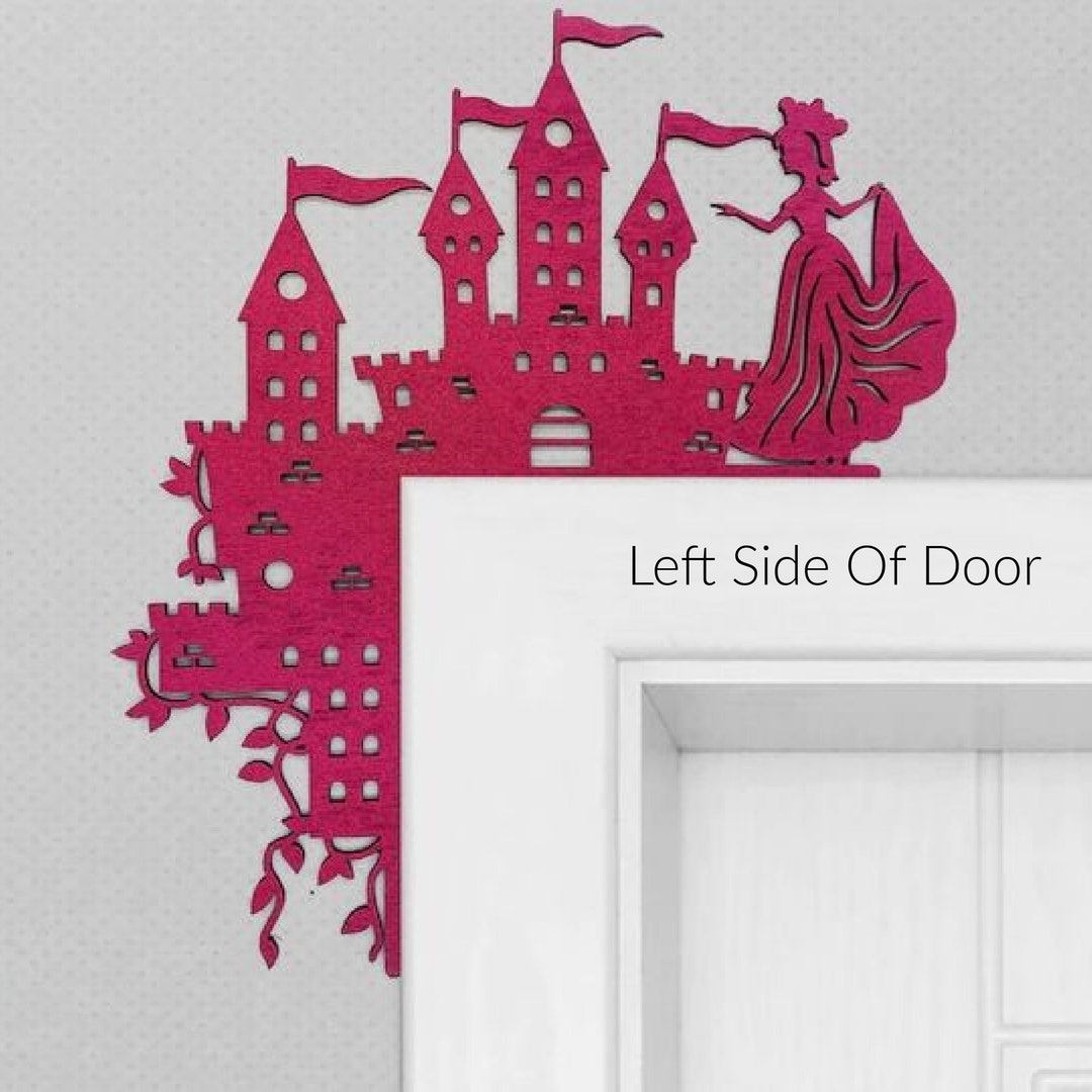 Princess Castle Wood Door Trim: Fantasy Party Decor - Etsy