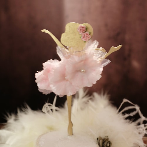 Ballerina Cake Topper Birthday Party Ballerina Birthday - Etsy