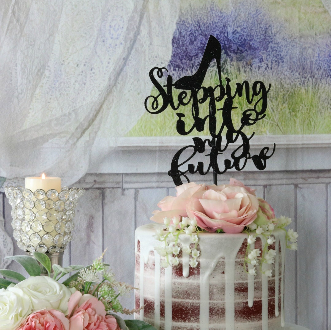 Glamour Party, ANY COLOR, Shoe Cake Topper, Glamour Cake Topper ...