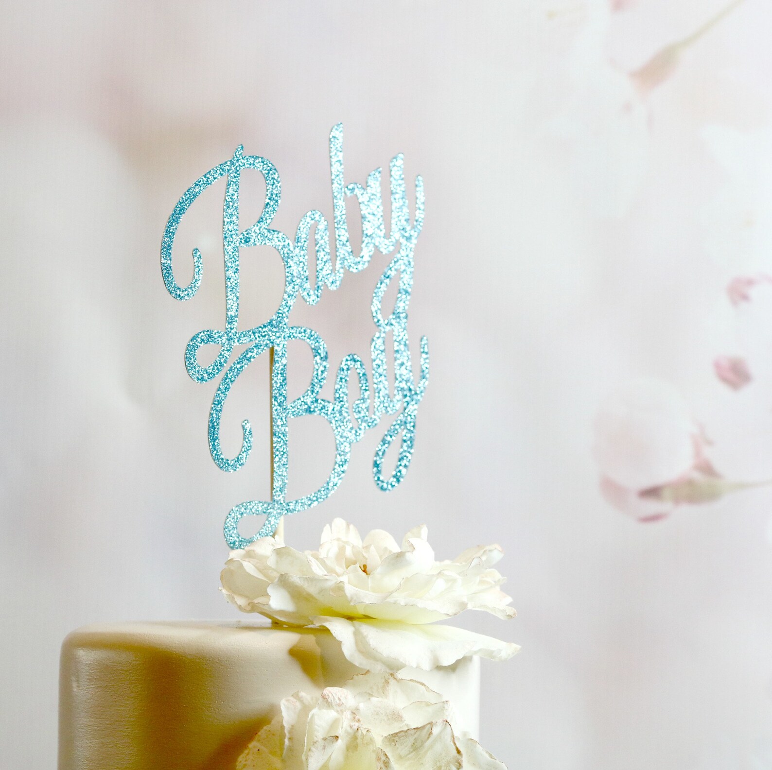 Baby Boy Cake Topper ANY COLOR Baby Shower Cake Topper - Etsy