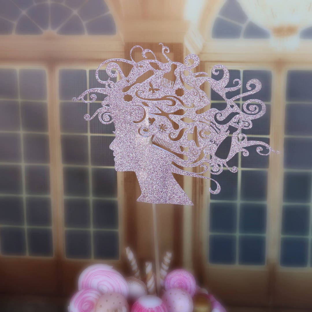 Hair Stylist Cake Topper - Hair Dresser - Hairdresser - Fashion Party ...