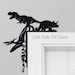 Dinosaur Door or Window Trim, Dinosaur Wood Frame Sitter, Dinosaur Wall ...