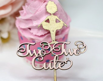 Two Cake Topper Second Birthday Cake Topper 2nd Birthday - Etsy