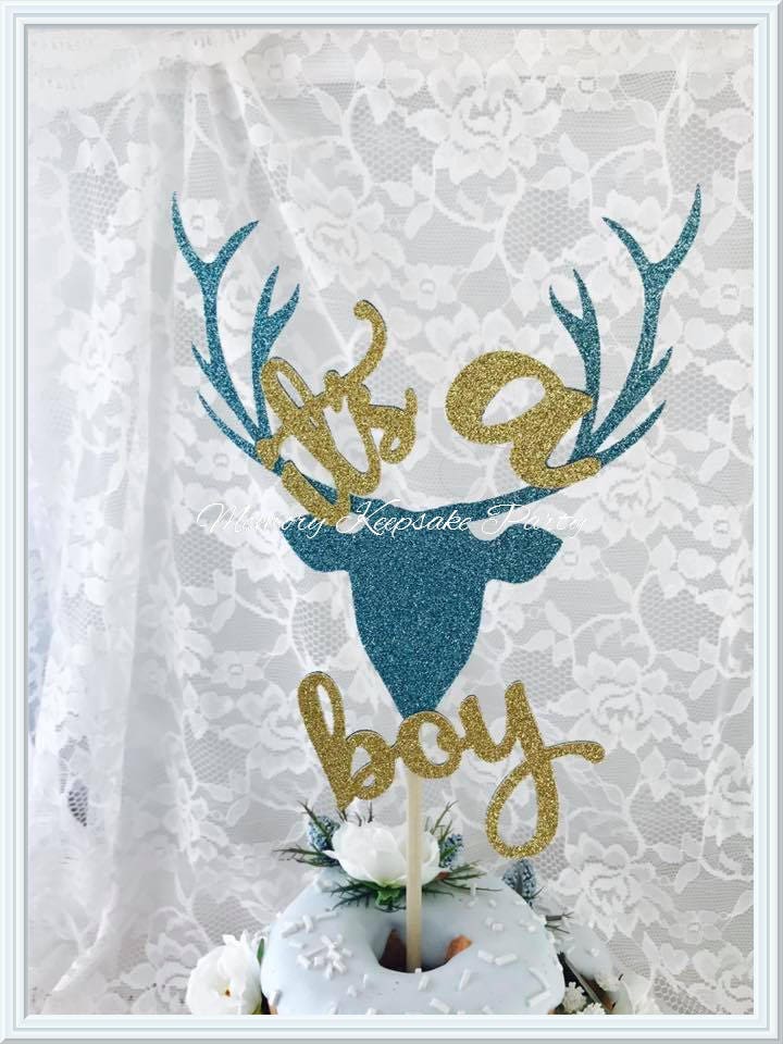 Its A Boy Cake Topper Its A Boy Party Decorations Its A | Etsy