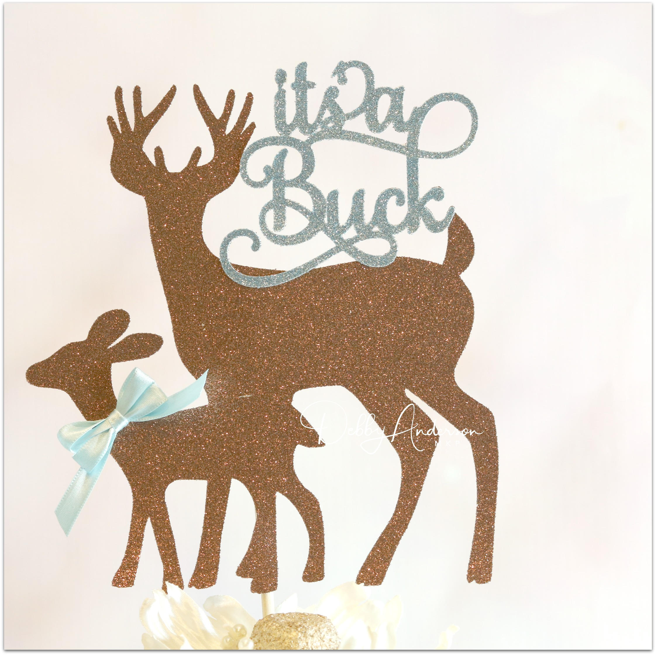 Its A Buck Cake Topper Its A Boy Cake Topper Boy Party | Etsy