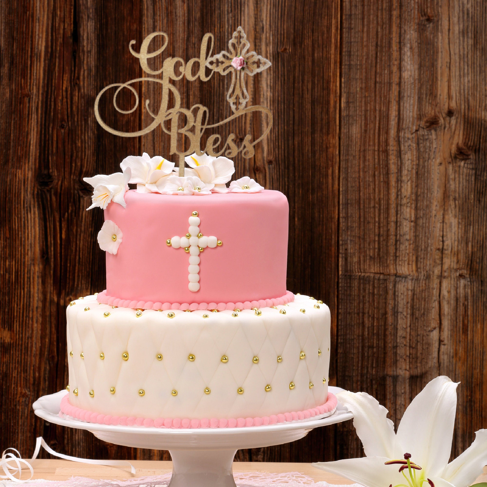First Communion Cake Decorations