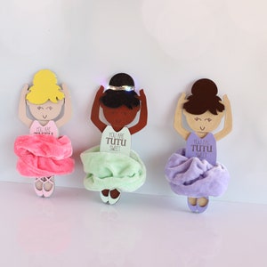 Hair Accessories Wood Ballerina Scrunchie Holder, Party Favours, Party ...