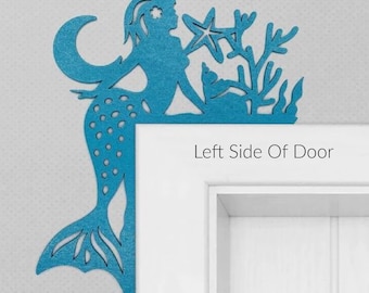 Wood Mermaid Wall Decor - Etsy