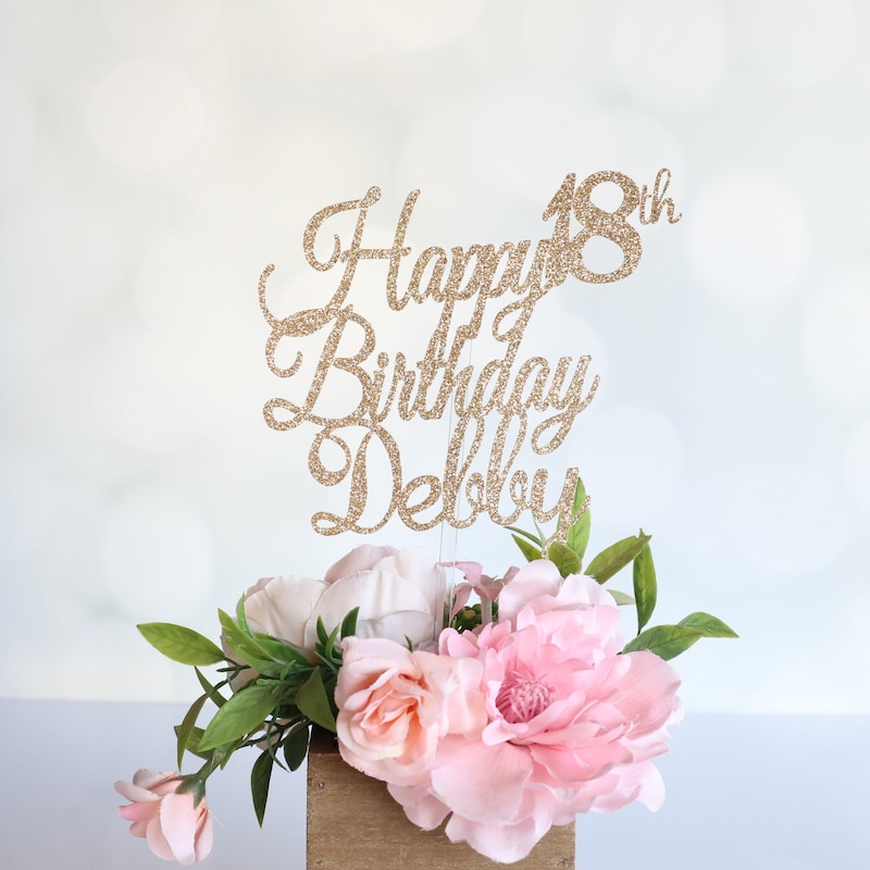 Birthday Centerpiece - Etsy