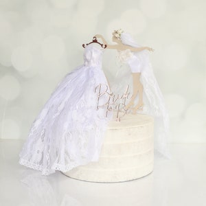 Bridal Shower Cake Topper, Unique Bride to Be Gift or Decorations ...