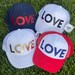 Cute Love Hat Love Love Hat Love Trucker Hat Trucker Hat - Etsy