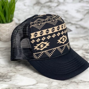 Aztec Hat Aztec Design Aztec Fashion Aztec Trucker Hat - Etsy