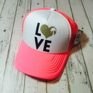 Love, Love Hat, Love Trucker Hat, Valentines Gift, Gift for Her, Gifts ...