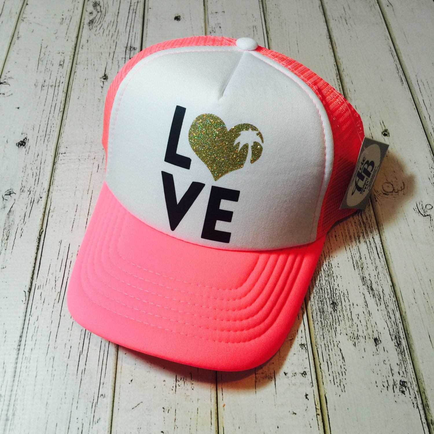 Love love hat love trucker hat valentines gift gift for | Etsy