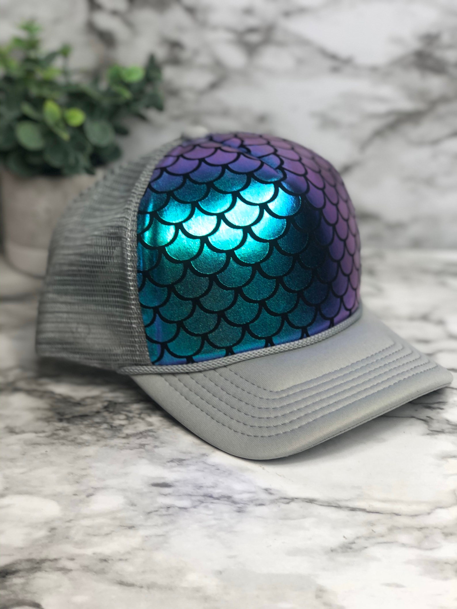 Mermaid Mermaid Fashion Mermaid Hat Mermaid Trucker Hat - Etsy