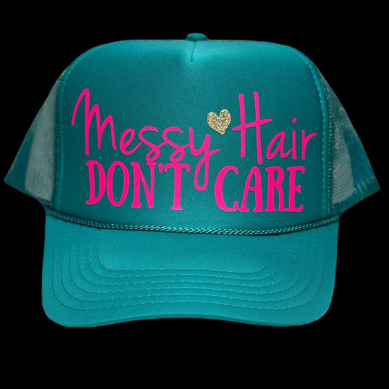 Messy Hair Dont Care - Etsy