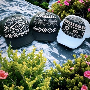 Aztec Hat, Aztec Design, Aztec Fashion, Aztec Trucker Hat, Aztec Women ...