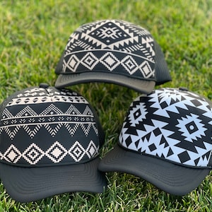 Aztec Hat Aztec Design Aztec Fashion Aztec Trucker Hat - Etsy