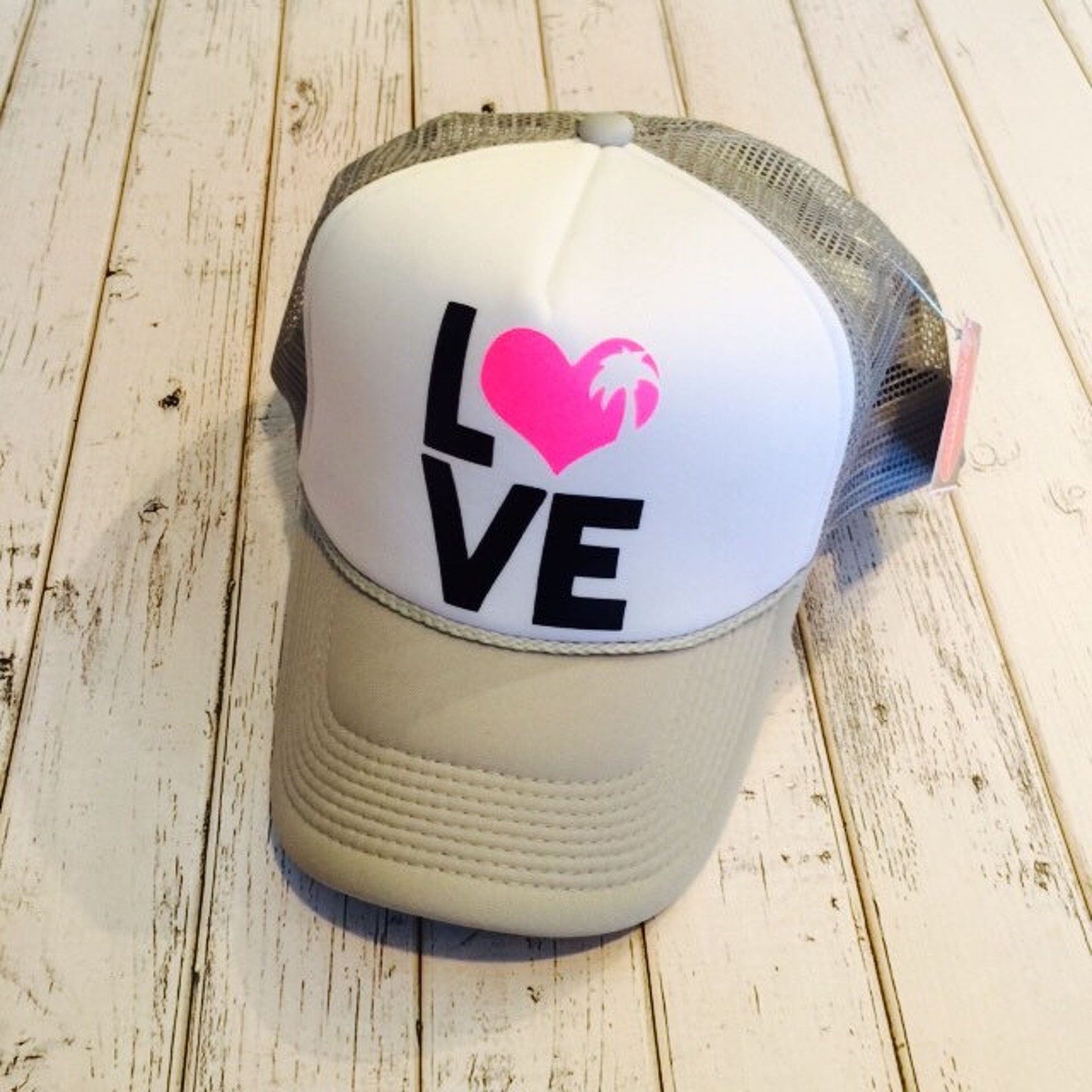 Love Love Hat Love Trucker Hat Valentines Gift Gift for | Etsy