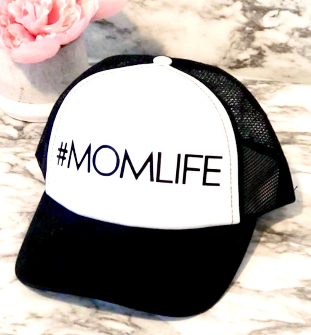 Momlife, Mom Life, Mom Fashion, Ariebdesigns, Momlife Trucker Hat, Mama ...