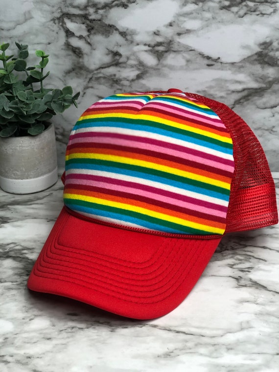 Pride Rainbow Hat Rainbow Pride Hat Rainbow Hat Rainbow | Etsy