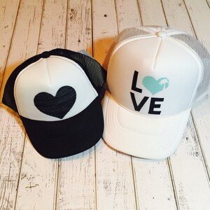 Love, Love Hat, Love Trucker Hat, Valentines Gift, Gift for Her, Gifts ...