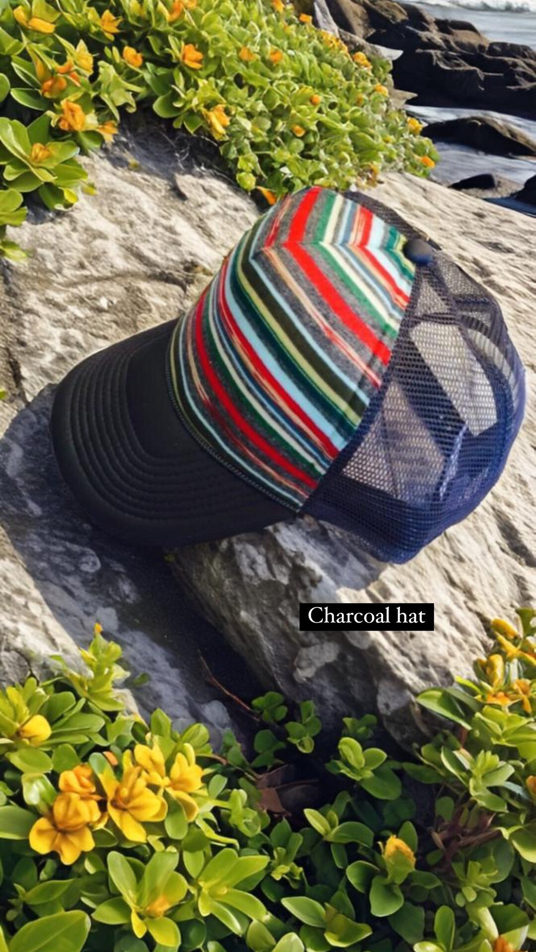 Striped Hat, Striped Trucker Hat, Trucker Hat, Striped Snapback, Hat ...