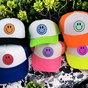 Happy Hat, Happy Fashion, Smiley Face Hat, Smiley Face Gift, Gift for ...