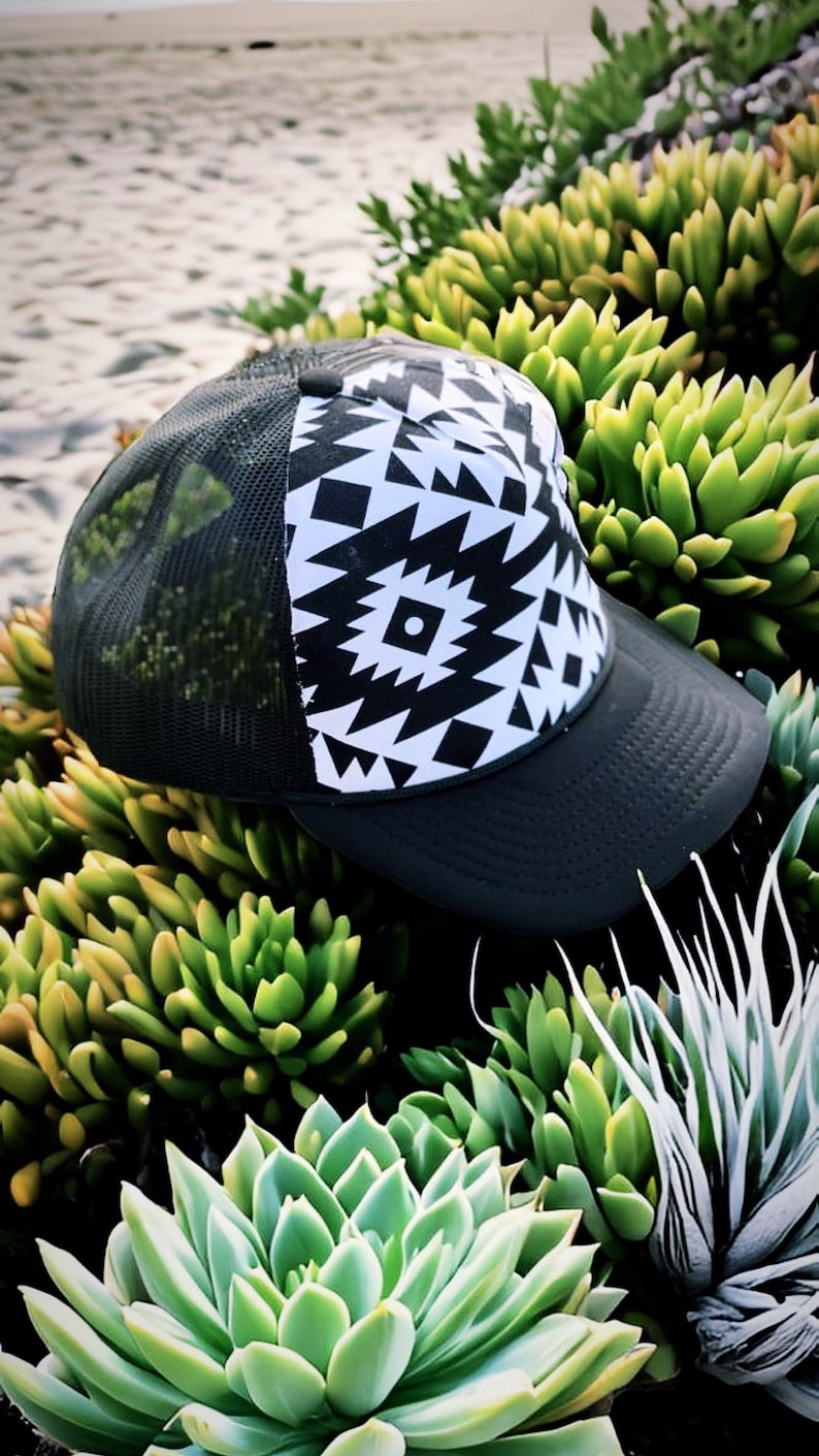 Aztec Trucker Hat, Custom Made-to-order - Etsy