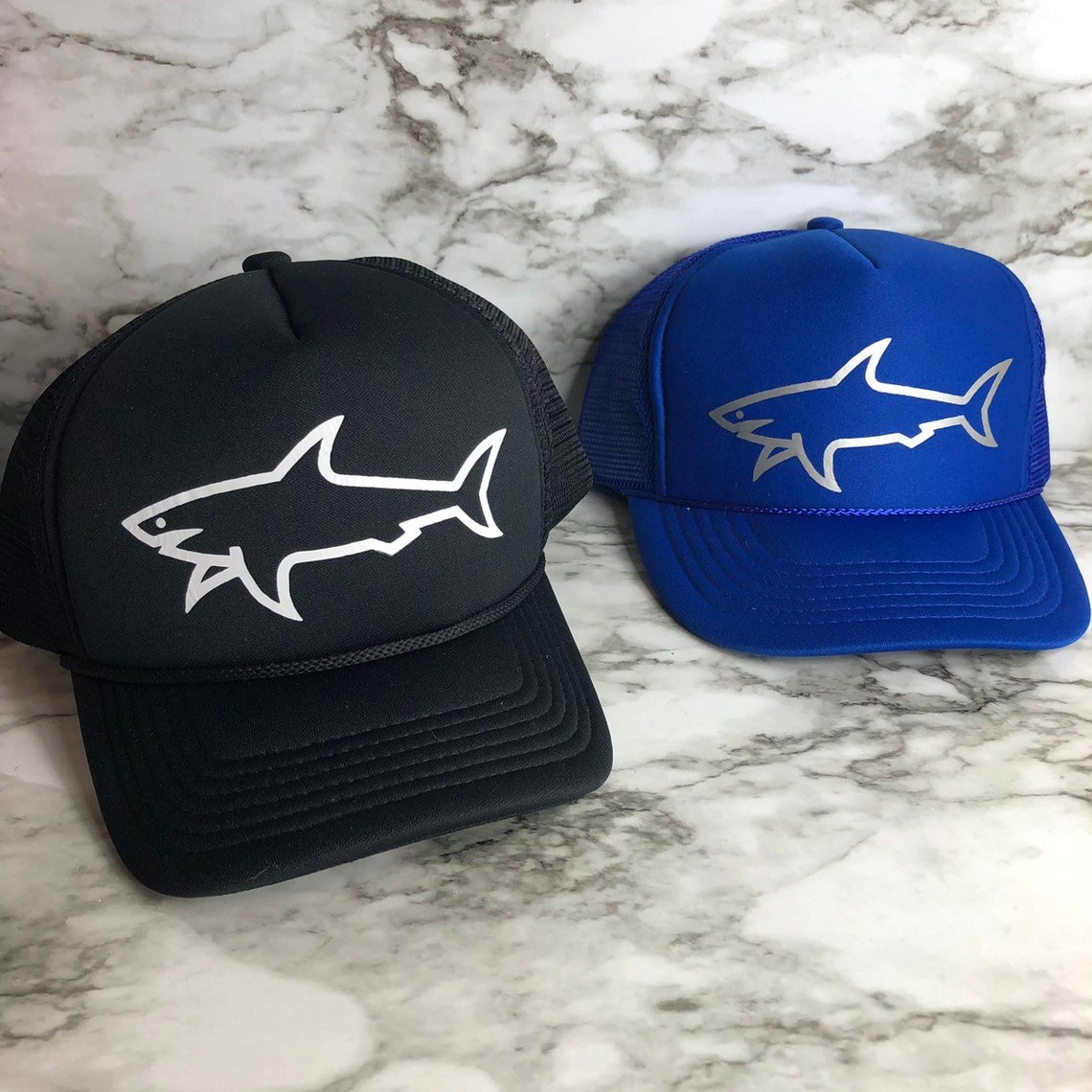 Shark Hat Shark Trucker Hat Shark Week Hat Shark Shark | Etsy