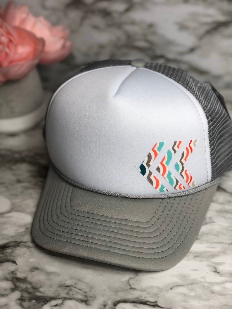 Wave Hat Wave Trucker Hat Colorful Trucker Hat Trucker Hat | Etsy