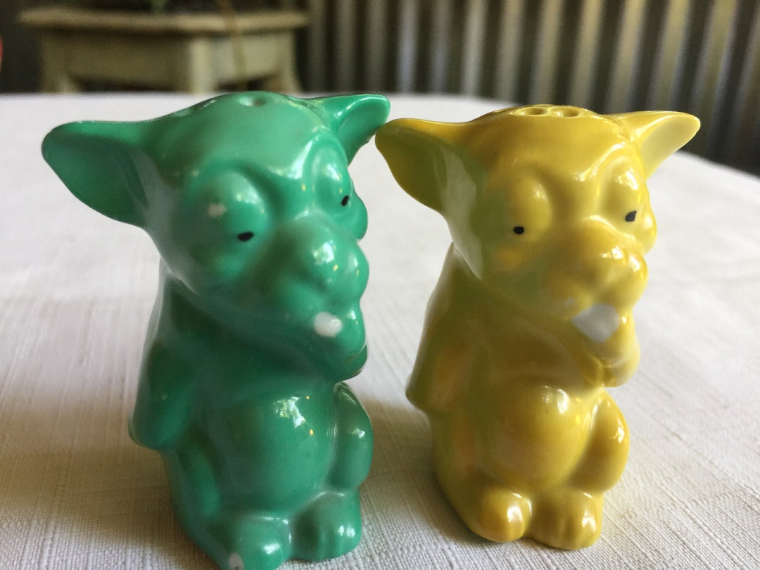 Dog Salt Pepper, Retro Salt Pepper, Dog Salt Shaker, Novelty Salt ...