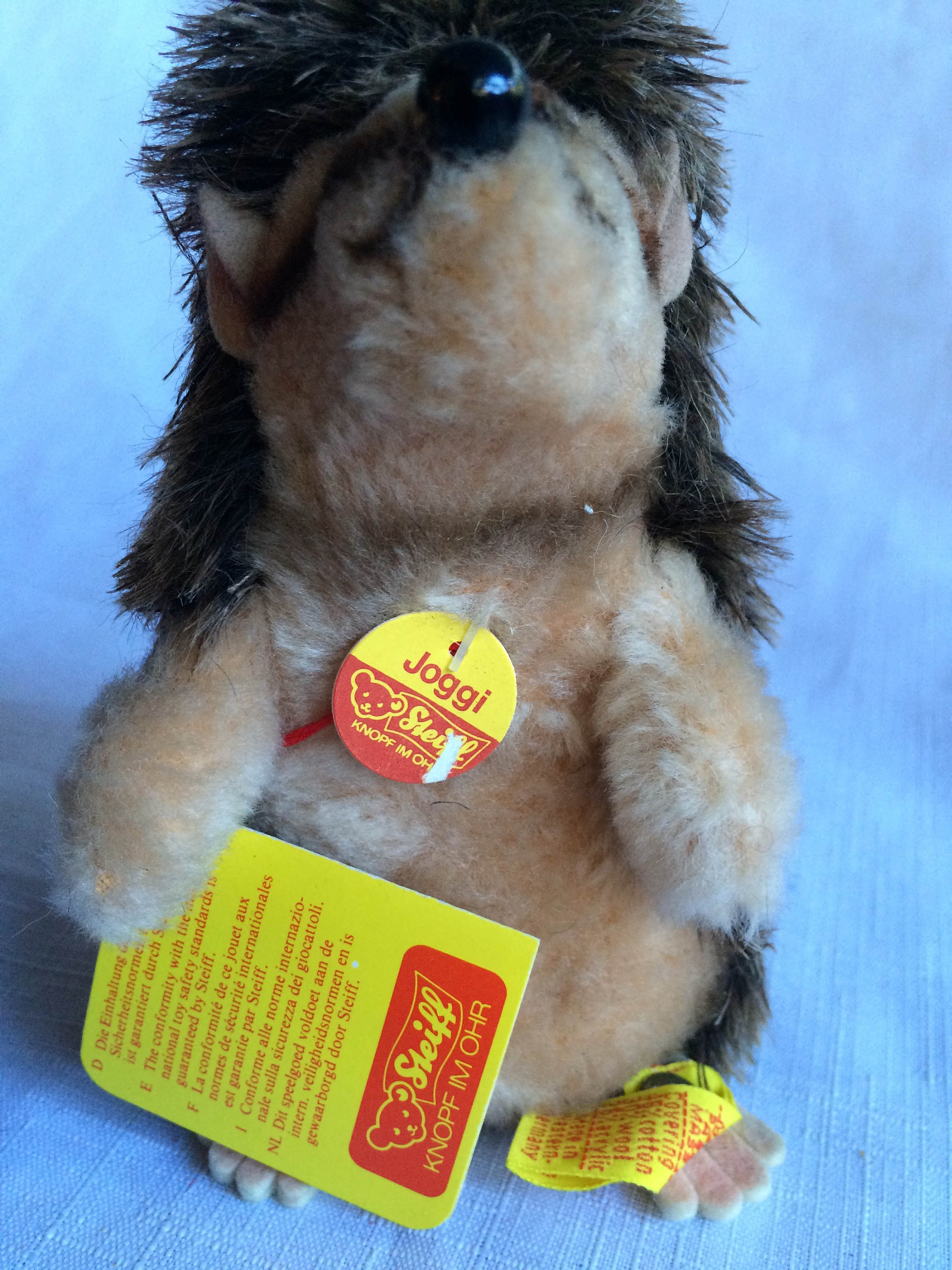 Steiff Porcupine, Stuffed Porcupine, Plush Porcupine, Porcupine Toy ...