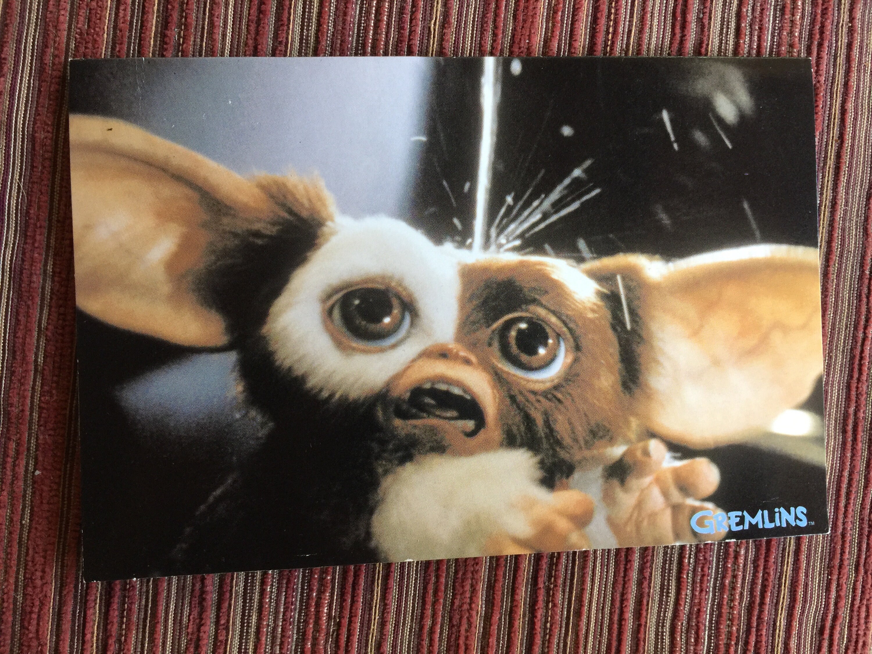 Gremlin Card Gremlin Mogwai Gremlins Gift Horror Card - Etsy
