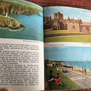 English Tour Book, Anglesey, England Travel Guide, Retro England Guide ...