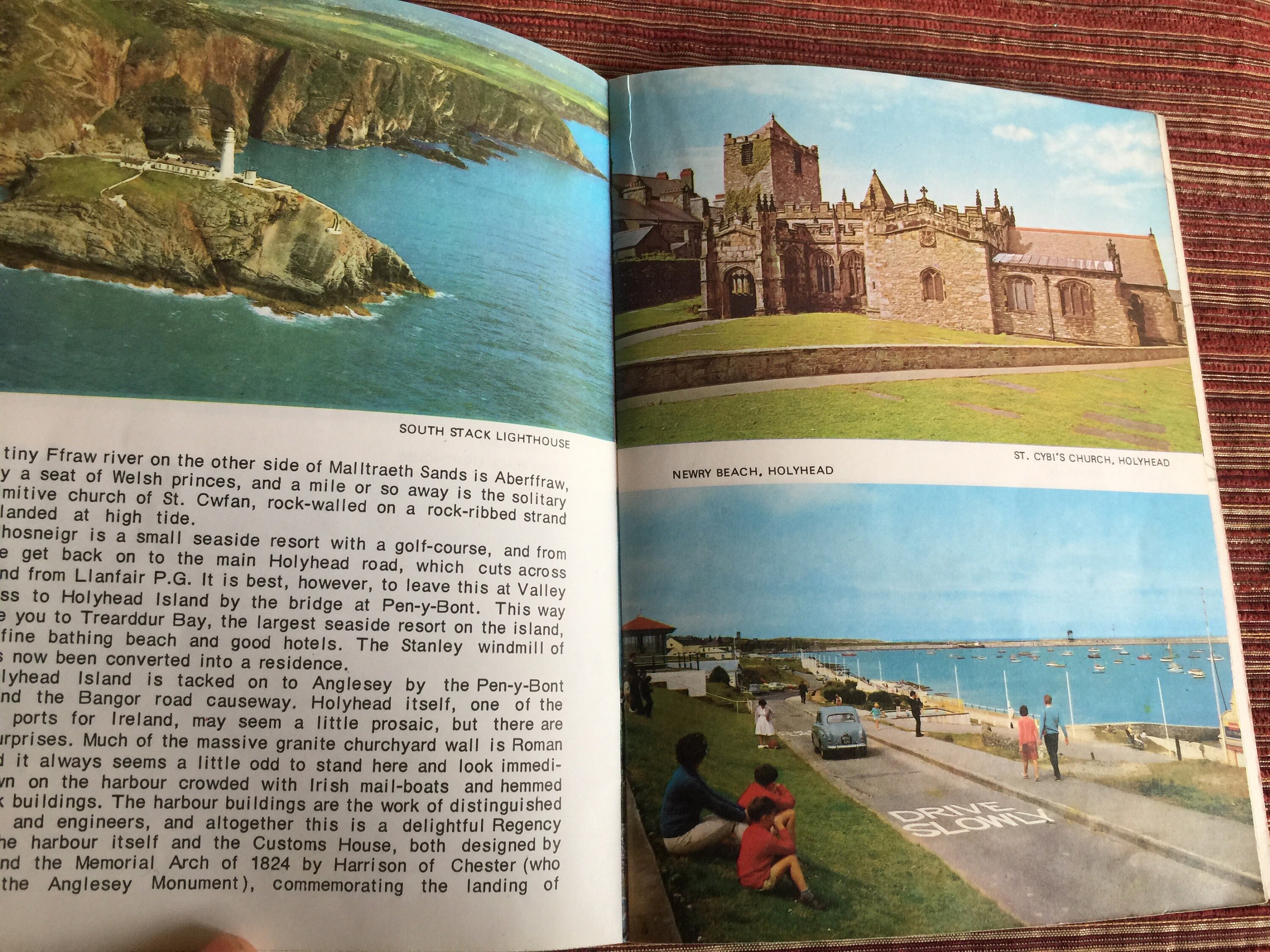English Tour Book, Anglesey, England Travel Guide, Retro England Guide ...