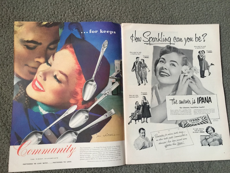 Life Magazine Retro Advertising Americana Collectible - Etsy