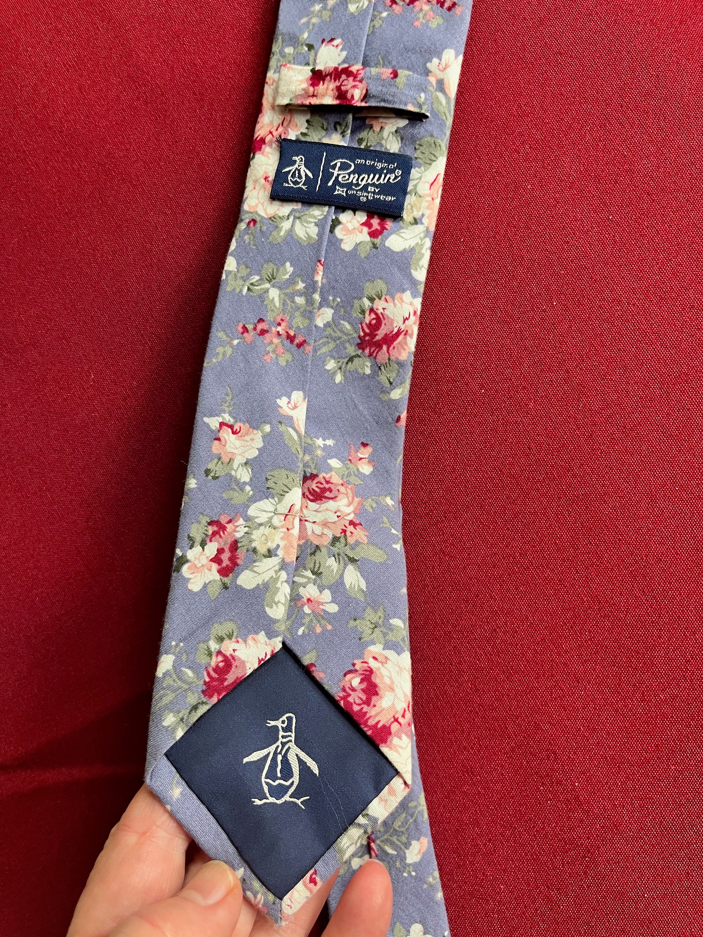 Floral Necktie, Pastel Necktie, Flower Necktie, 70 Necktie, Colorful ...