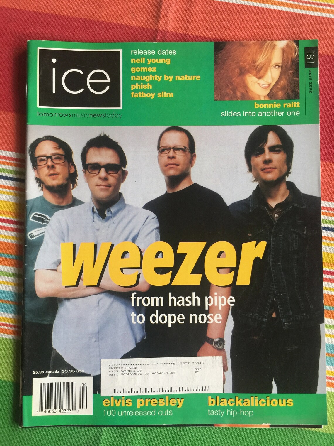Music Magazine, Lou Reed, Patti Smith, Moby, Weezer, Ryan Adams, Red ...