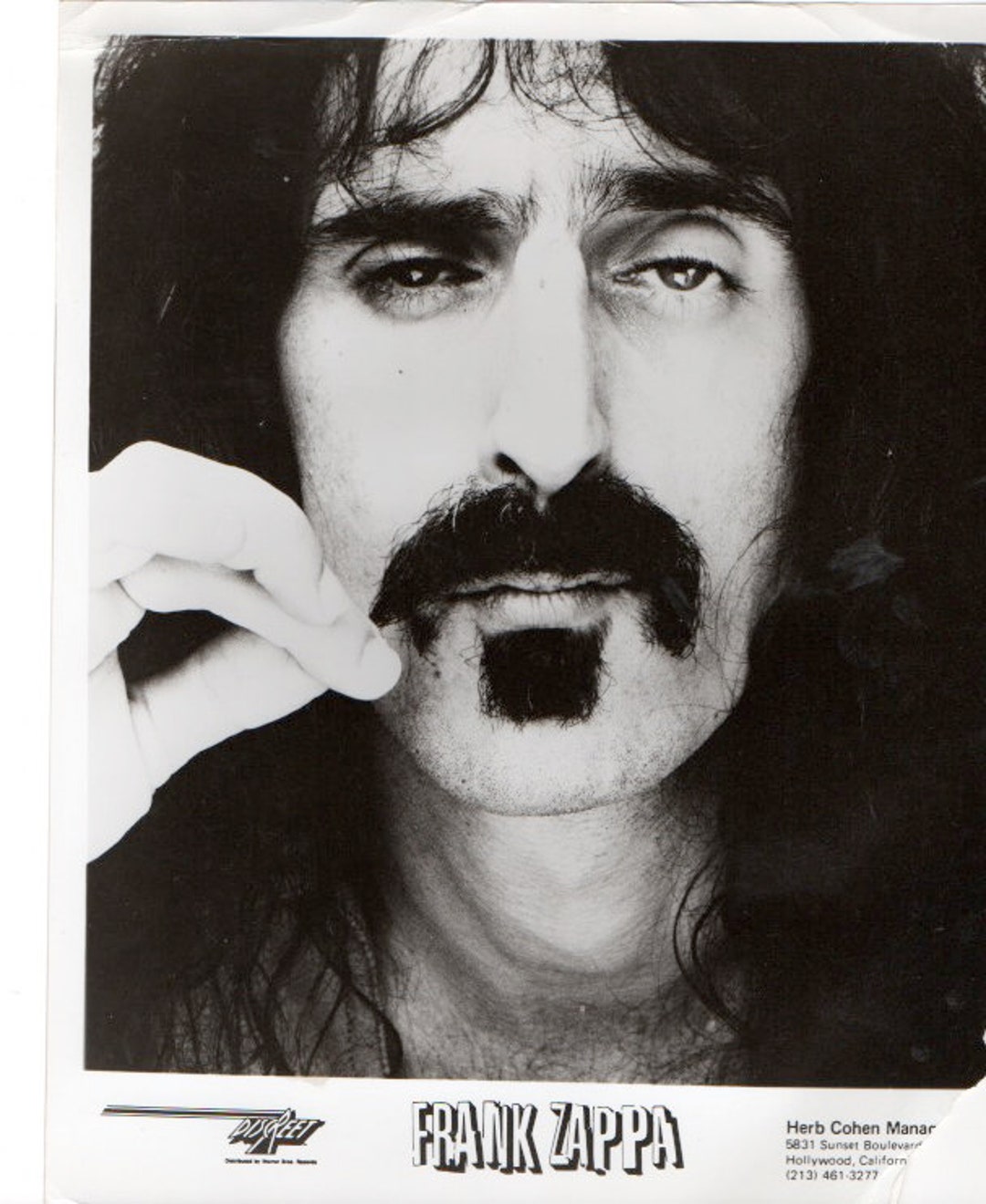 Frank Zappa Frank Zappa Photo Mothers Invention 70s - Etsy