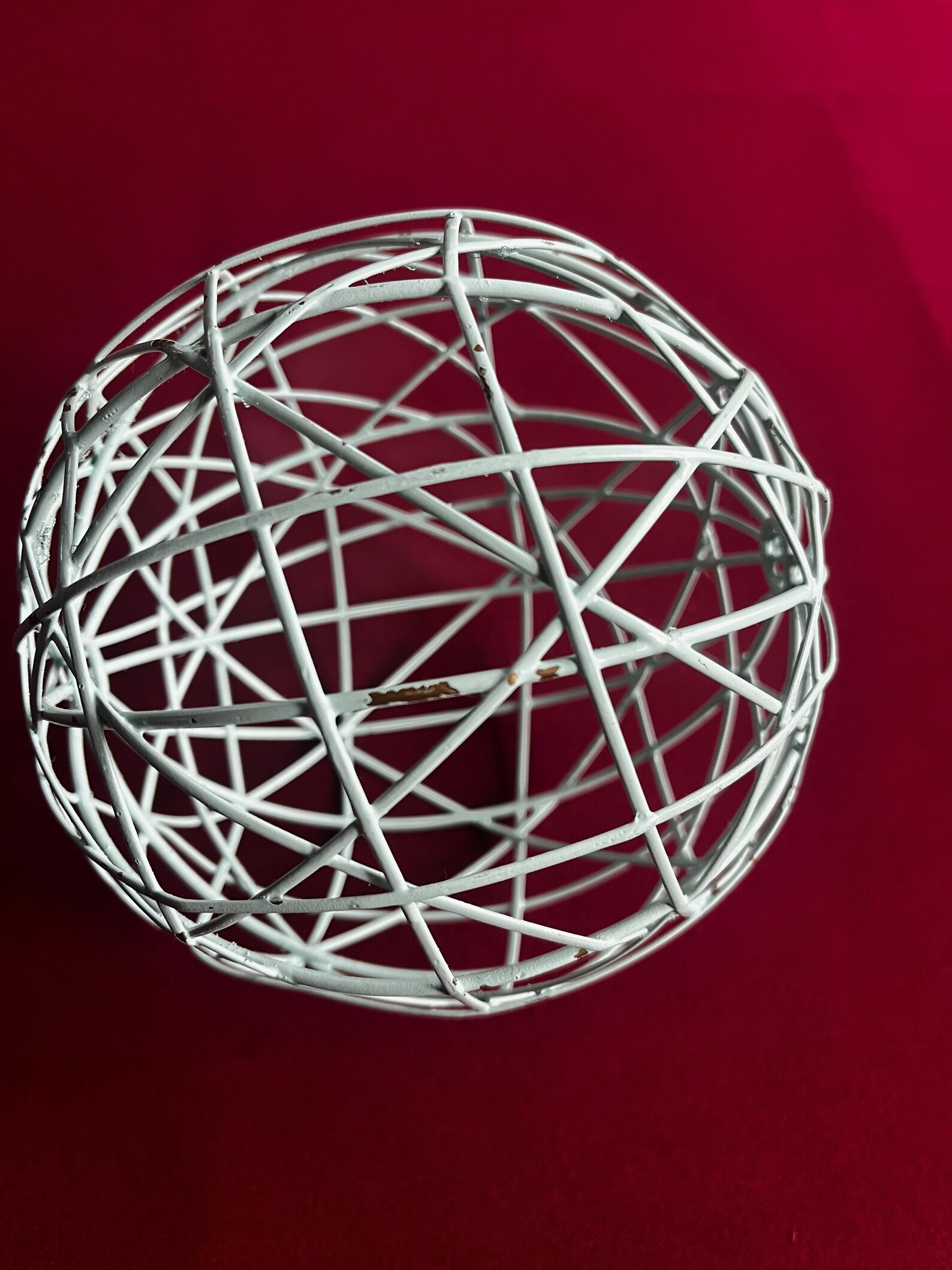 Decorative Ball, Art Ball, Geometric Art, Accent Ball, Accent Piece ...