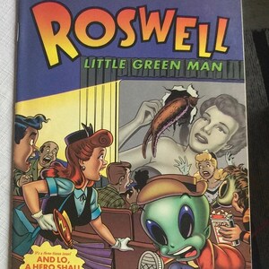 UFO Comic, Collectible Comic, UFO Comic Book, UFO Graphic Novel, Alien ...