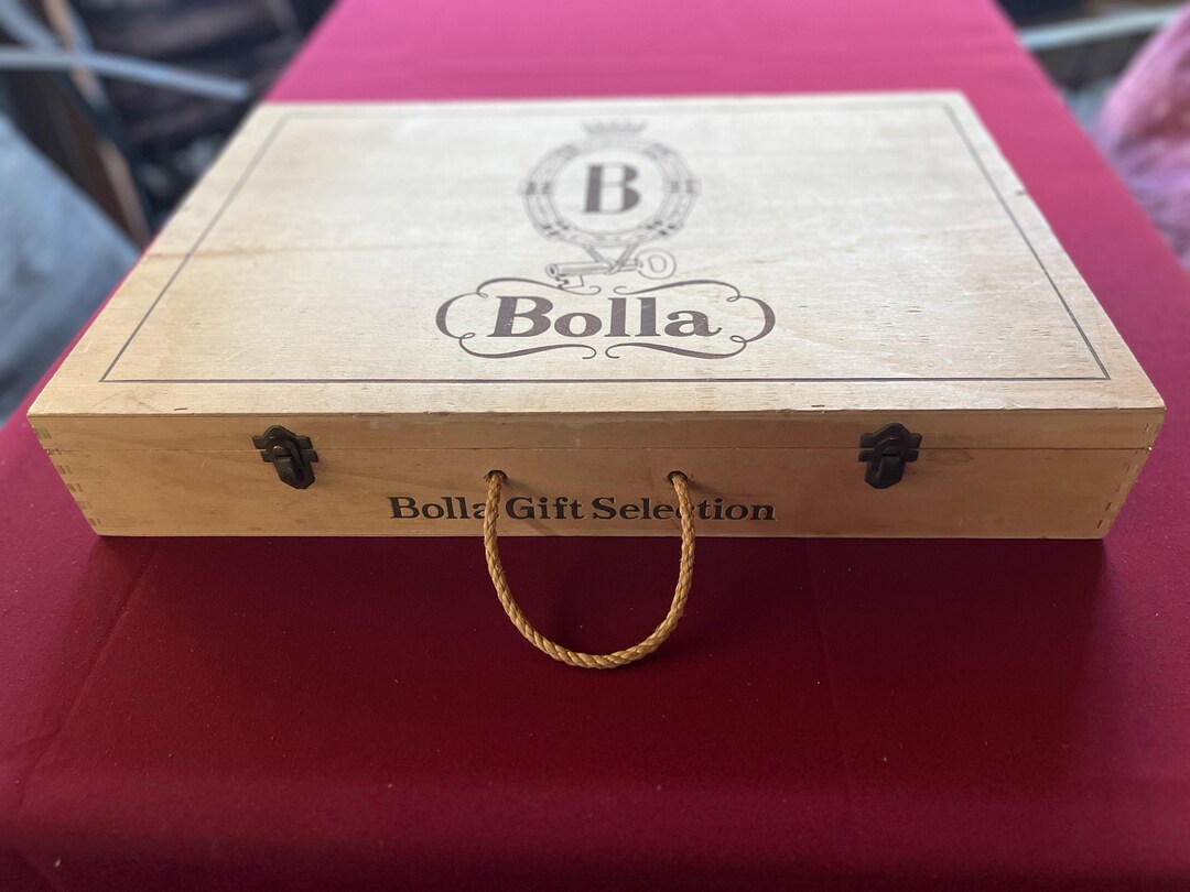 Wine Box, Wood Box, Wood Carry Case, Wood Valise, Carrying Case, Wine ...
