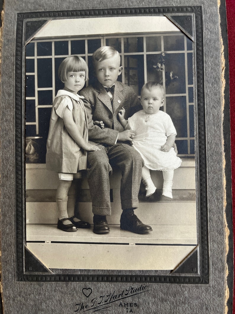 Siblings Photo, Children Portrait, Antique Photo, Retro Photo, Brother ...