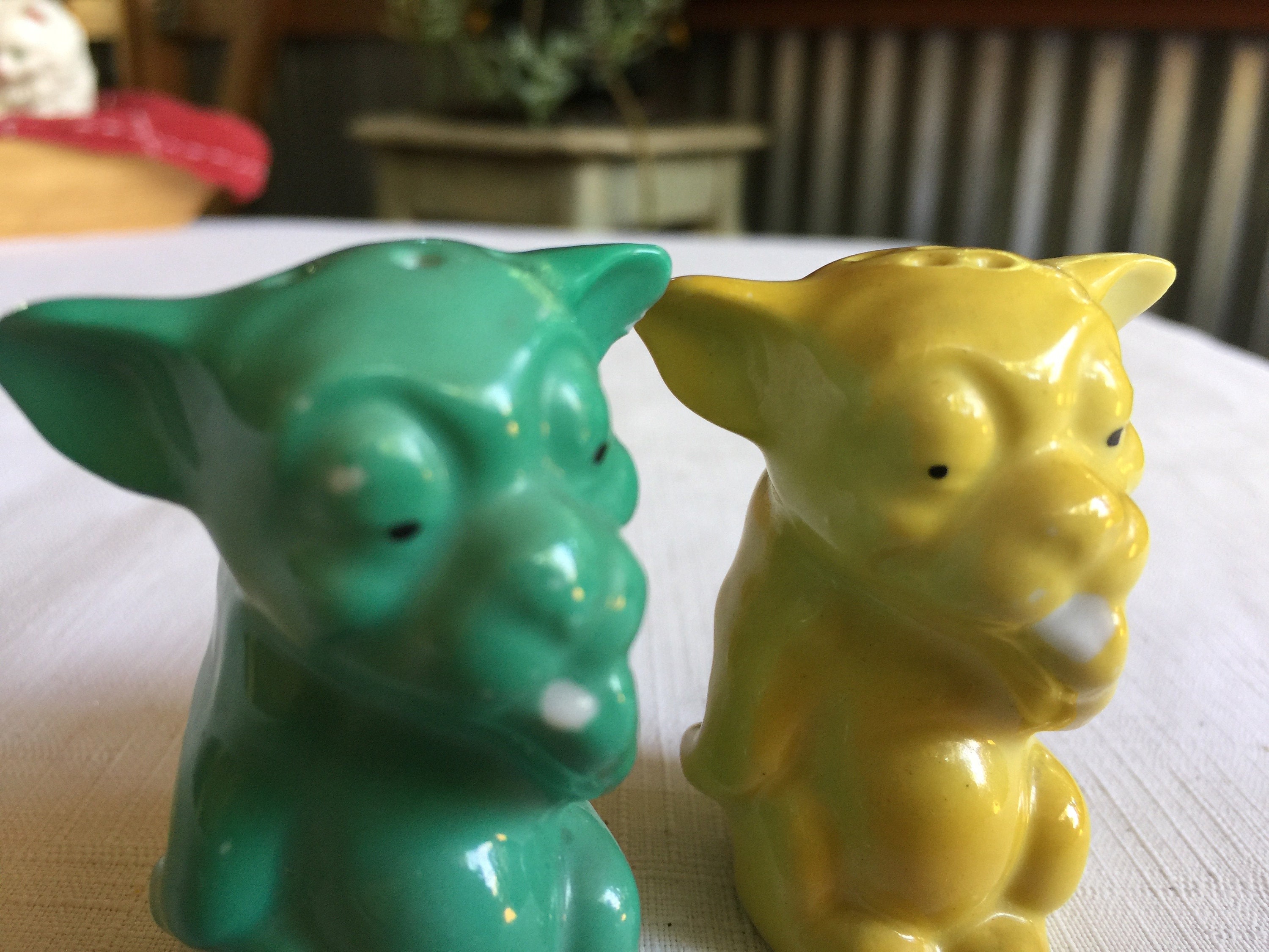 Dog Salt Pepper Retro Salt Pepper Dog Salt Shaker Novelty | Etsy